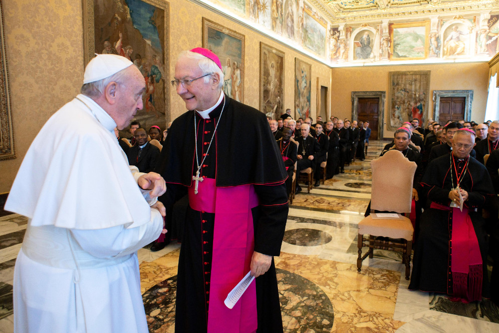 Eucharist creates the communion the world needs, pope says | National ...