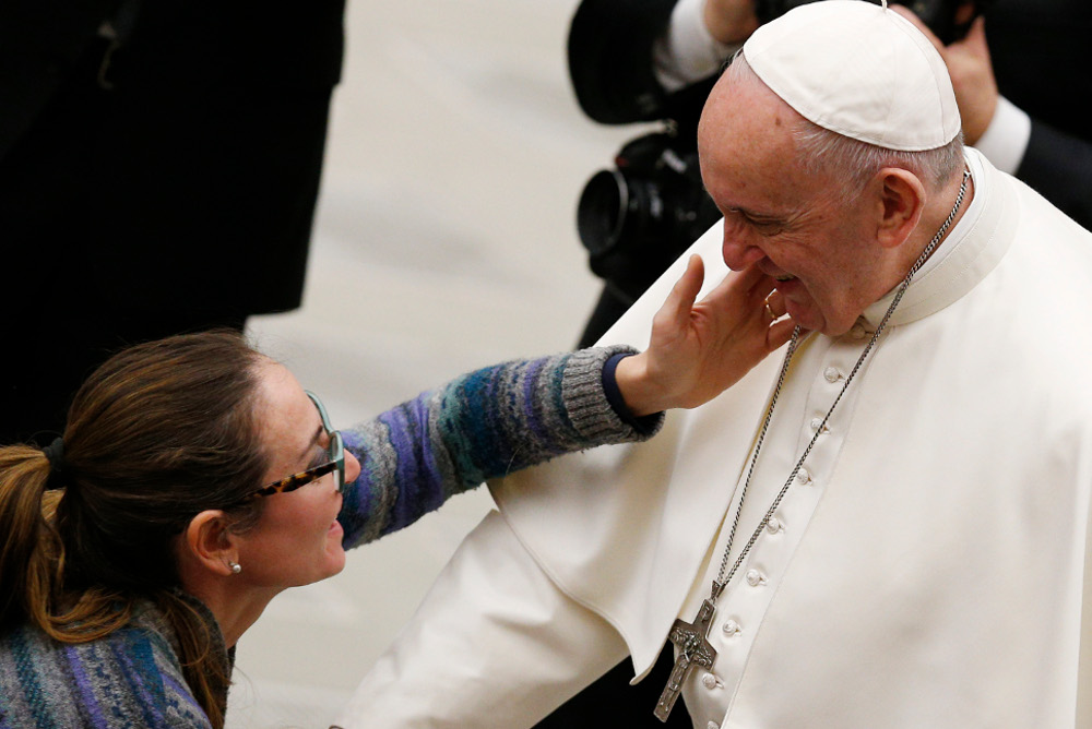 Lord's Prayer is reaching out for father's loving embrace, pope says ...