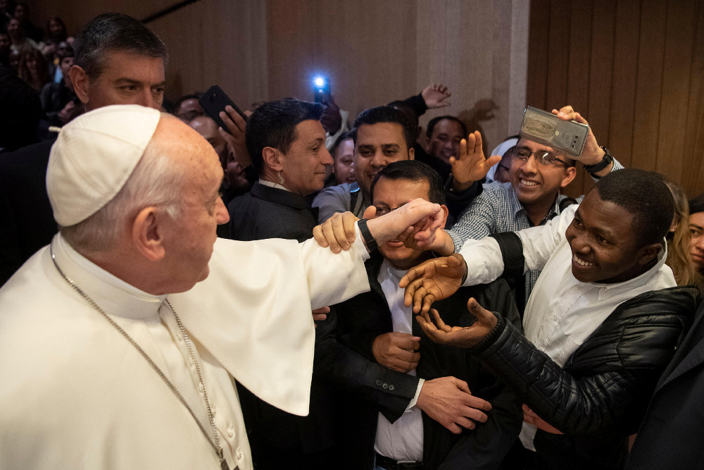 Gospel builds one's immunity against selfishness, pope tells students ...