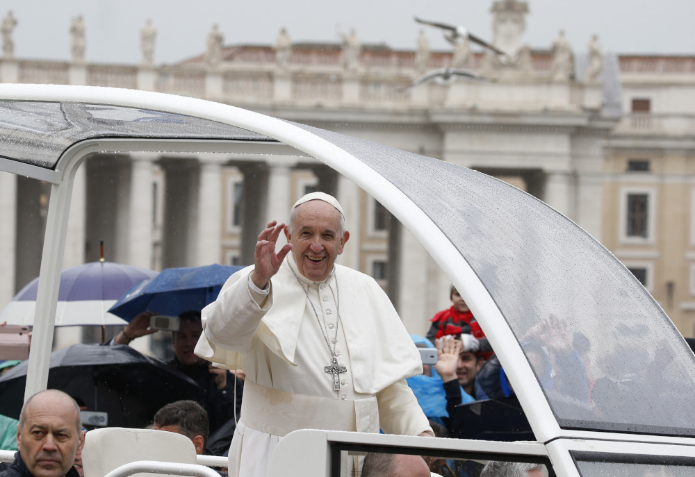 All are debtors before God's love, forgiveness, pope says | National ...