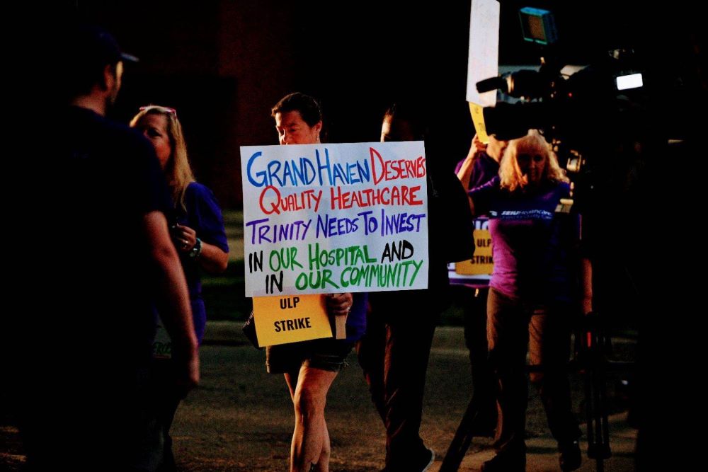 Large Catholic health care system engaged in union busting, union ...