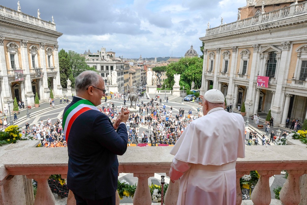 Rome's true nature is to be welcoming, caring for all, pope says ...