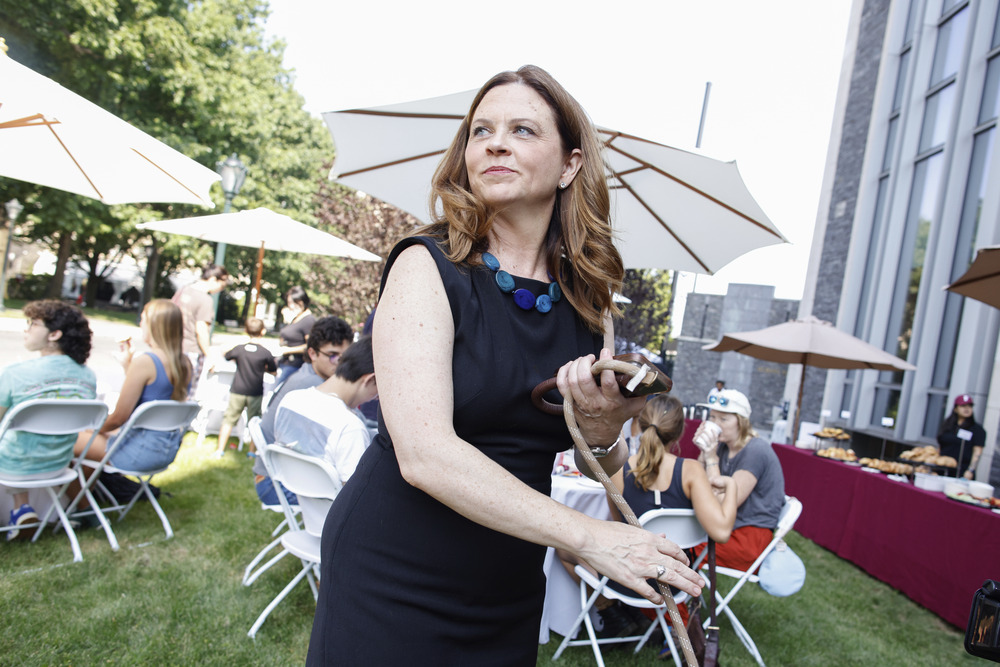 It's a tough time for college presidents, but Tania Tetlow thrives as a ...