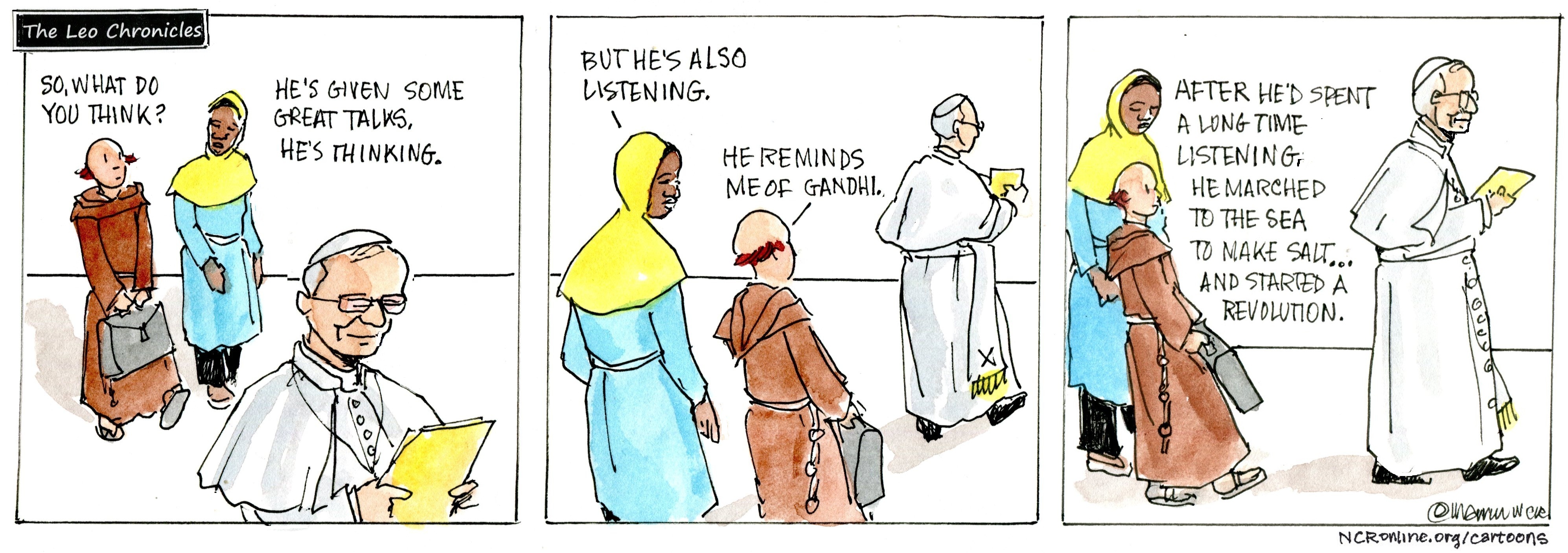 The Leo Chronicles: The new pope listens | National Catholic Reporter