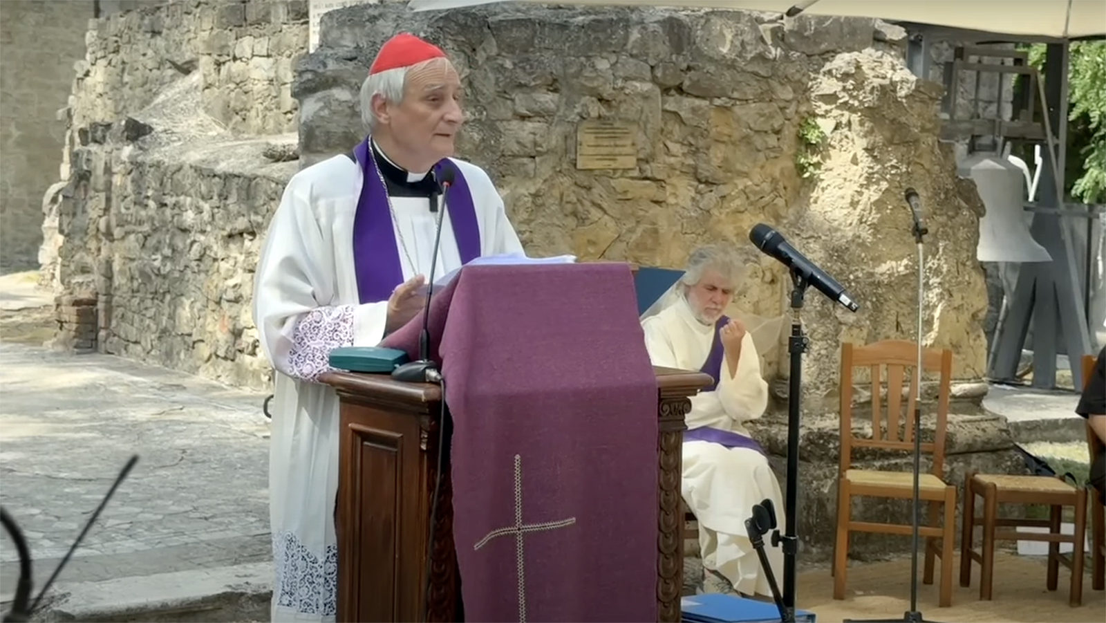 Cardinal Zuppi leads seven-hour prayer, naming every child killed in ...