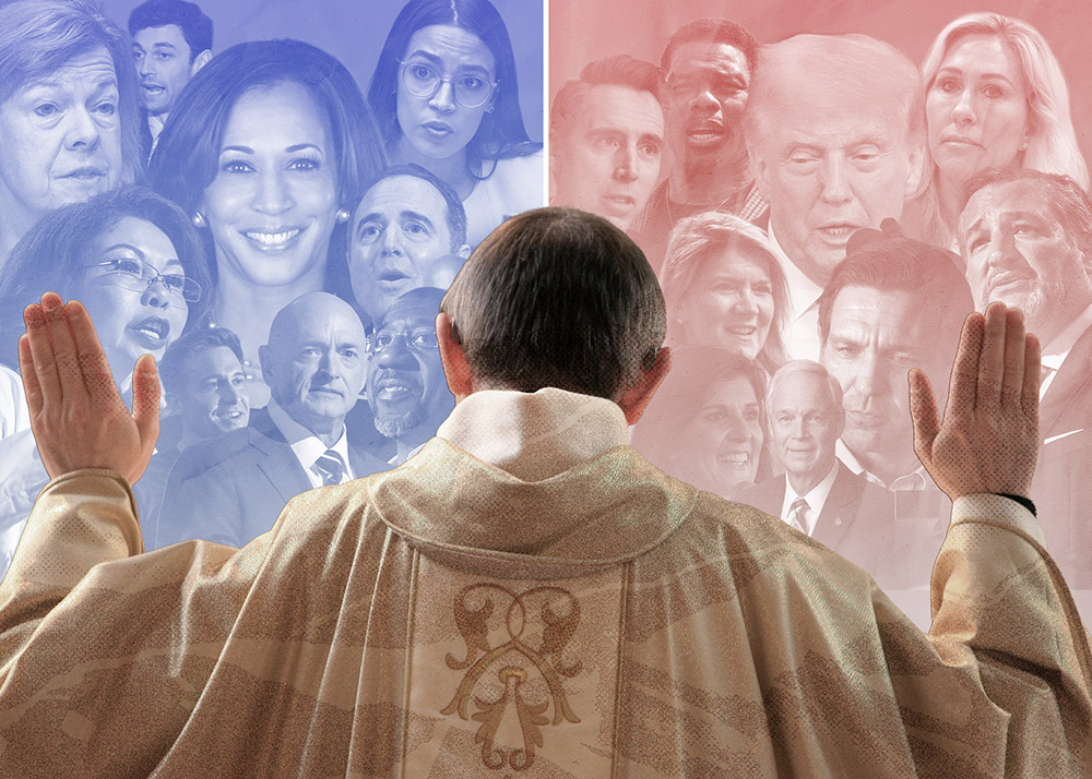 Just like their flock, priests are deeply divided politically, based on ...