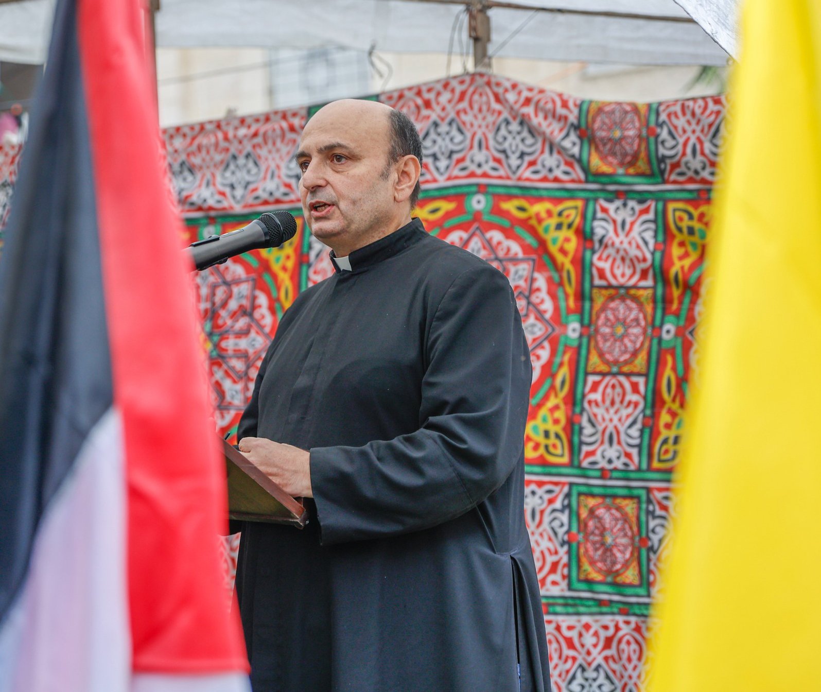 Cardinal Pizzaballa visits Gaza City's Holy Family Parish before ...