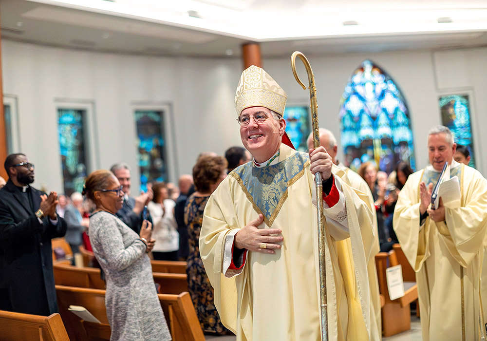 New bishop of Albany aims to spread the faith, listen and 'be like ...