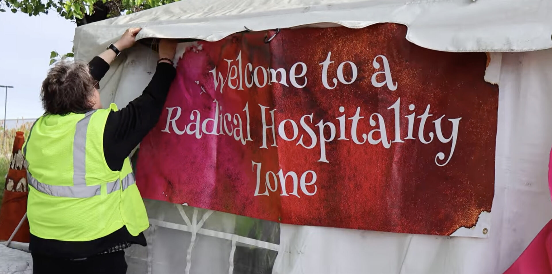 Amid protests at Delaney Hall, a Catholic nun has been offering ...