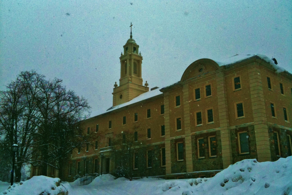 Jesuits in formation fit in with other theology students at Boston ...
