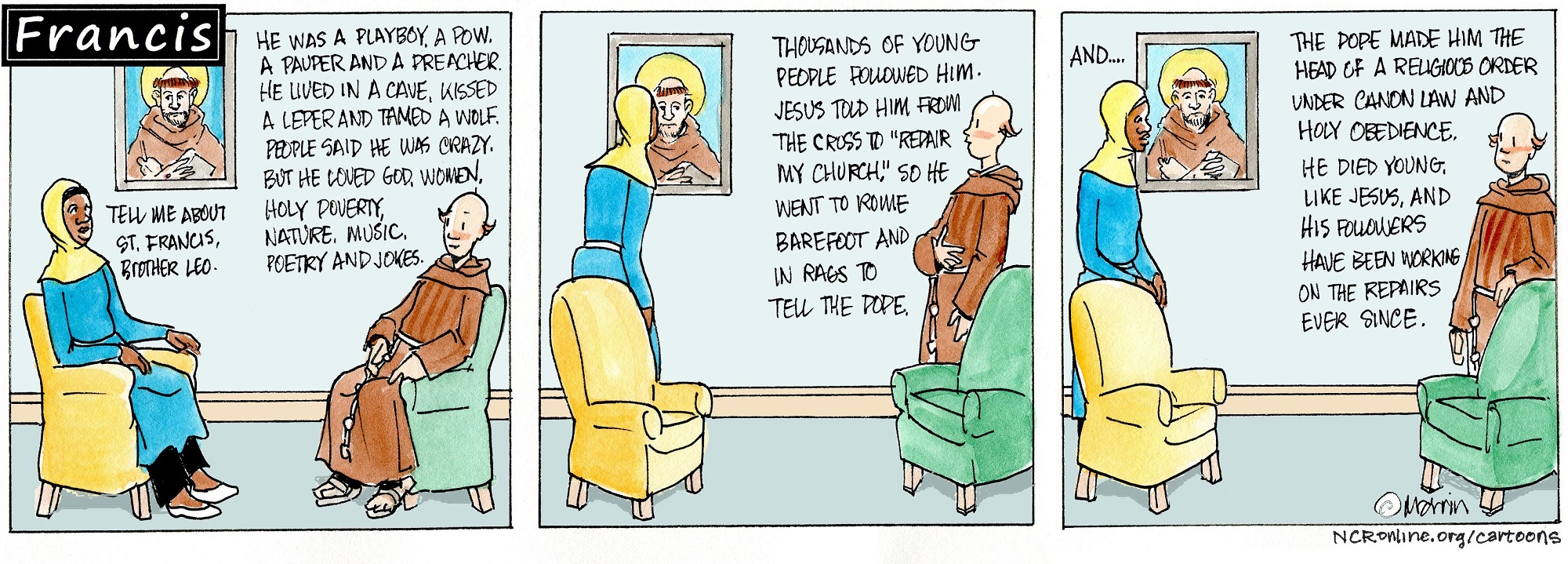 Francis, the comic strip | National Catholic Reporter