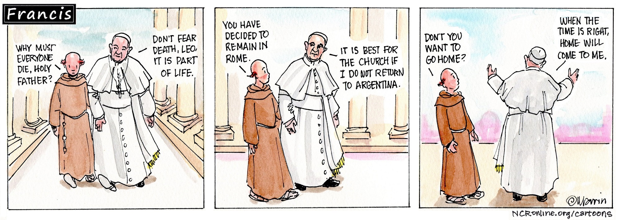 Francis, the comic strip | National Catholic Reporter