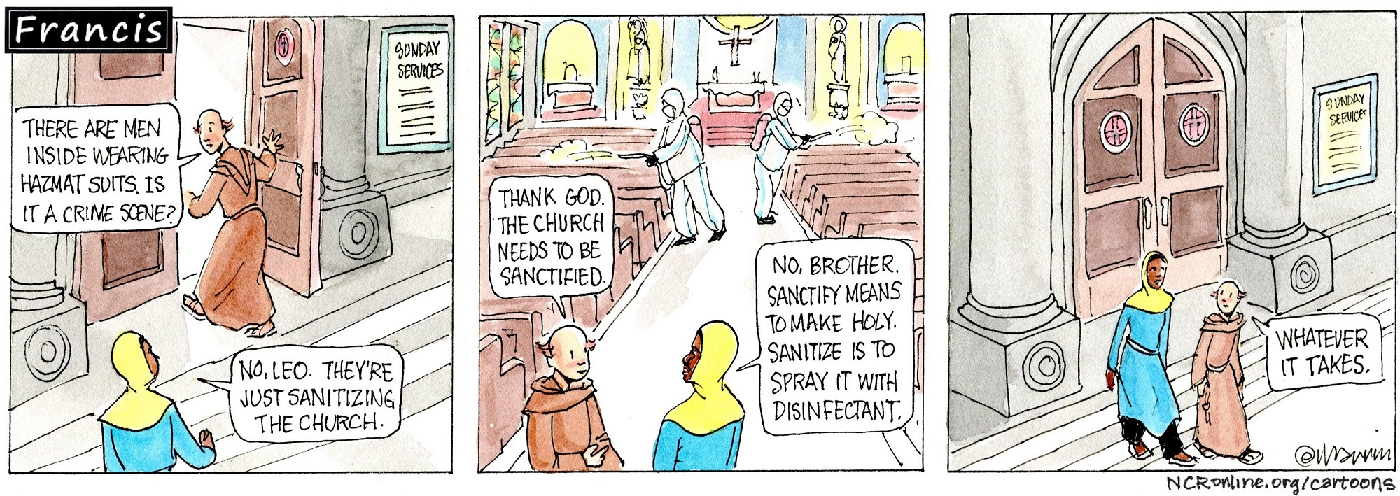 Francis, the comic strip | National Catholic Reporter