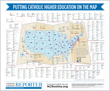 Catholic Colleges and Universities map | National Catholic Reporter