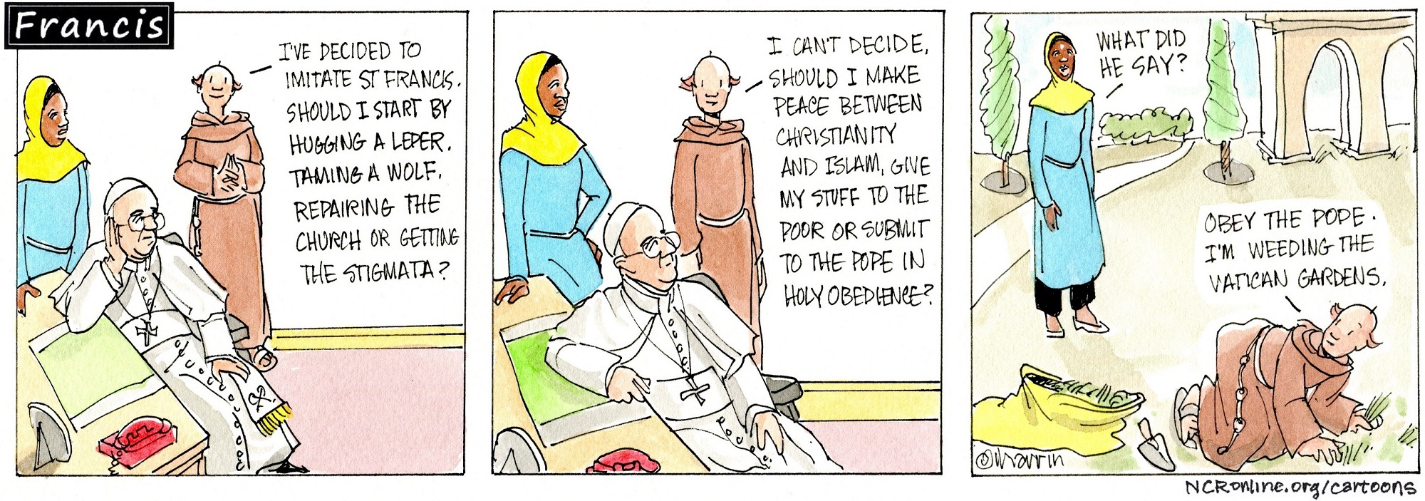 Francis, the comic strip | National Catholic Reporter