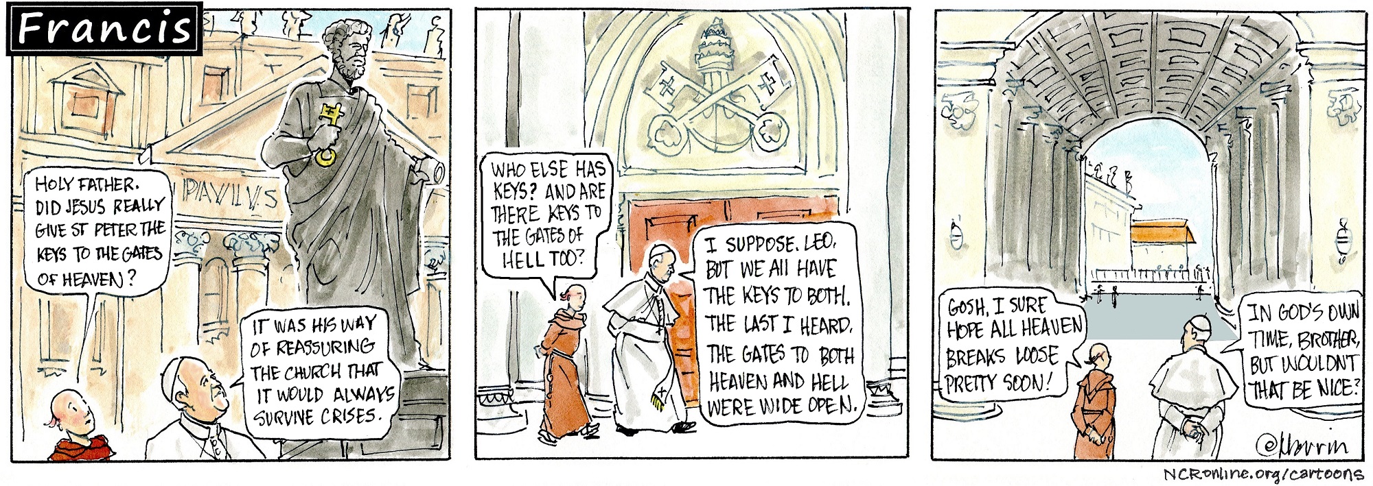 Francis, the comic strip | National Catholic Reporter