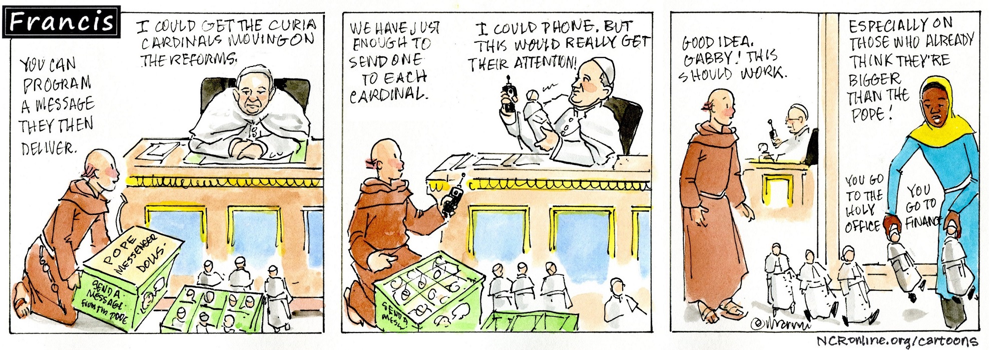 Francis, the comic strip | National Catholic Reporter