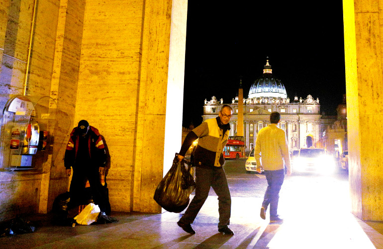Homeless man of deep faith given funeral, burial in Vatican City ...