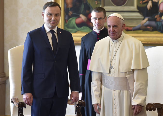 Pope wants to visit Czestochowa, Auschwitz, Polish president says ...
