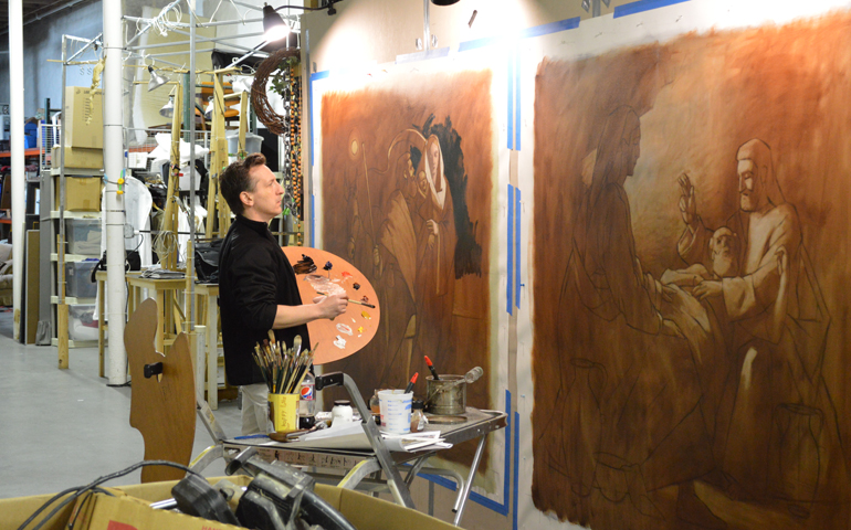Artist brings interior radiance to global stage in painting for World ...