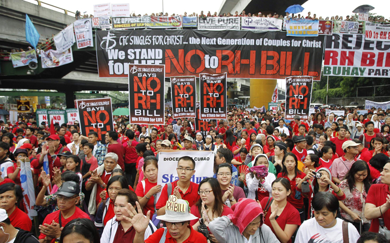 Philippine House passes reproductive health bill over church objections ...