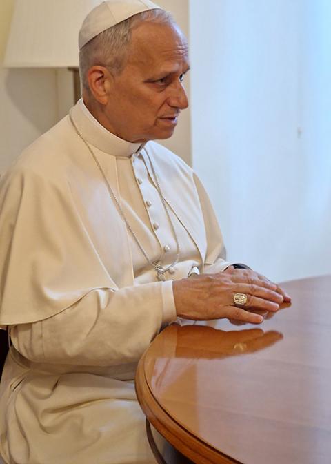 Pope Leo's 1st formal interview: Wage inequality, Elon Musk, peace and ...