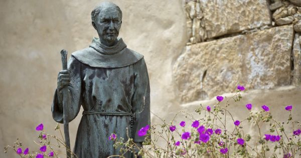 Saint’s statue defaced amid Confederate monuments debate | National ...