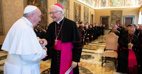 Eucharist creates the communion the world needs, pope says | National ...