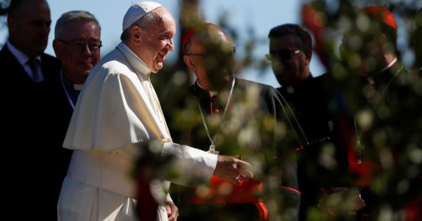 On feast of St. Francis, pope joins Amazonians to plant tree at Vatican ...
