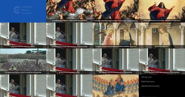 Mary shows humility, service are 'secrets' to heaven, pope says ...