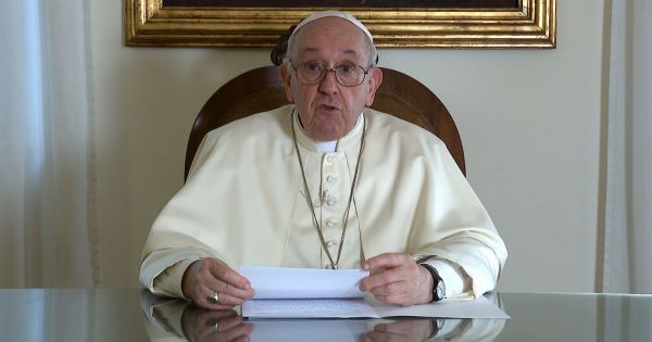 Church can't just ignore new questions about meaning of life, pope says ...