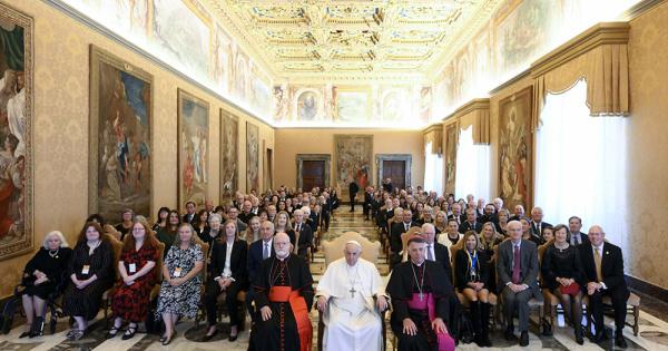 Pope Francis asks Papal Foundation to work for church unity | National ...