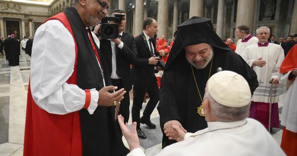 Rome celebrates Christian unity week with joint prayers, and a woman ...