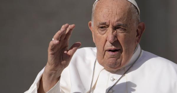 Pope apologizes after being quoted using vulgar term about gay men in ...