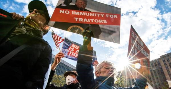 High court appears skeptical of Trump's absolute immunity claim in ...