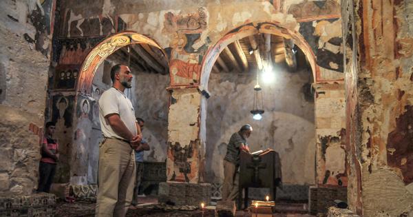An ancient revitalized monastery becomes hub of Christianity in Syria ...