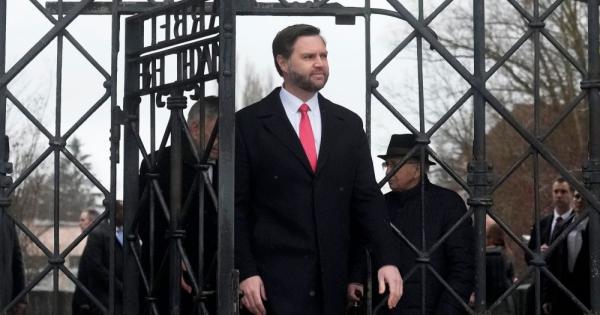 JD Vance visited Dachau. Then he met with German far-right political ...