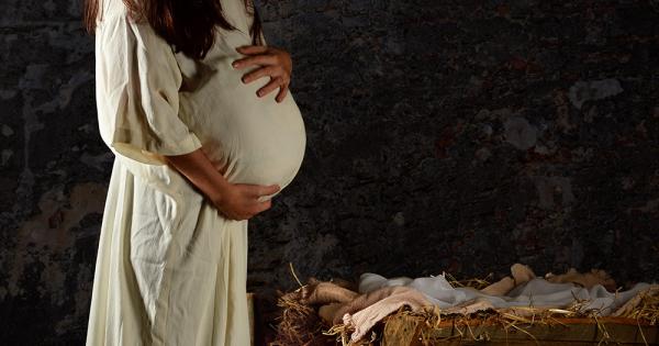 God chooses a stretching, laboring body as the first sanctuary of the ...