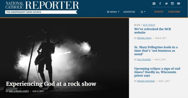 We've refreshed the NCR website | National Catholic Reporter