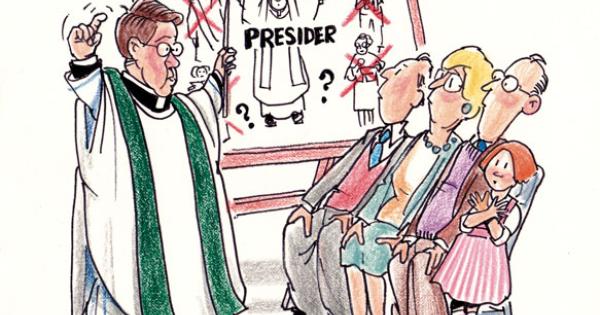 When playing 'Finding Father,' look for clues other than sensible shoes ...