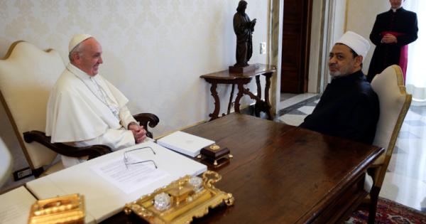 'The meeting is the message,' pope tells head of al-Azhar | National ...