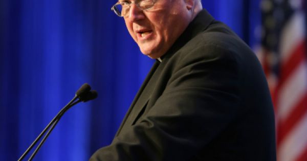 Cardinal Dolan has a minute to read from Book of Wisdom at inauguration ...
