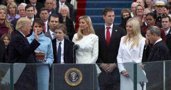 President Donald Trump's odd, sad inaugural address | National Catholic ...