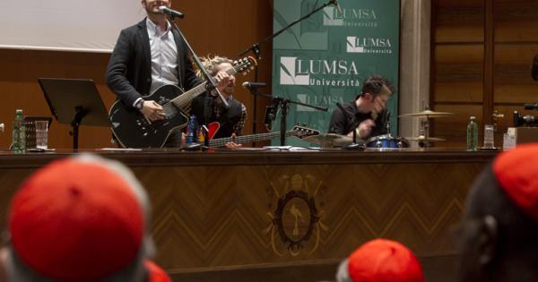 Italian rock band opens Vatican culture council's plenary | National ...