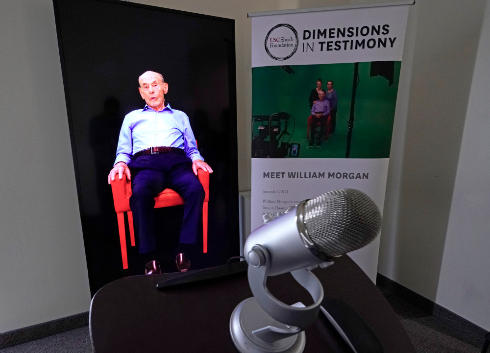 Using holograms and AI to preserve firsthand stories of the Holocaust ...